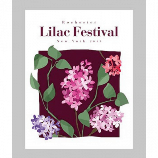 2016 Rochester Lilac Festival poster