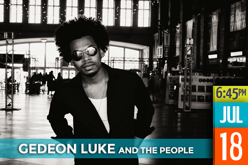 GEDEON LUKE AND THE PEOPLE - Rochester Events Party in the Park