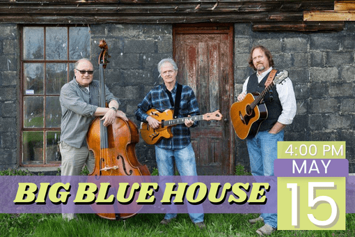 Big Blue House at the Rochester Lilac Festival